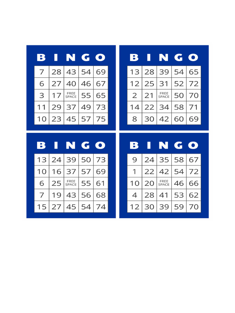 Bingo Numbers 1-75-183764.Png | PDF