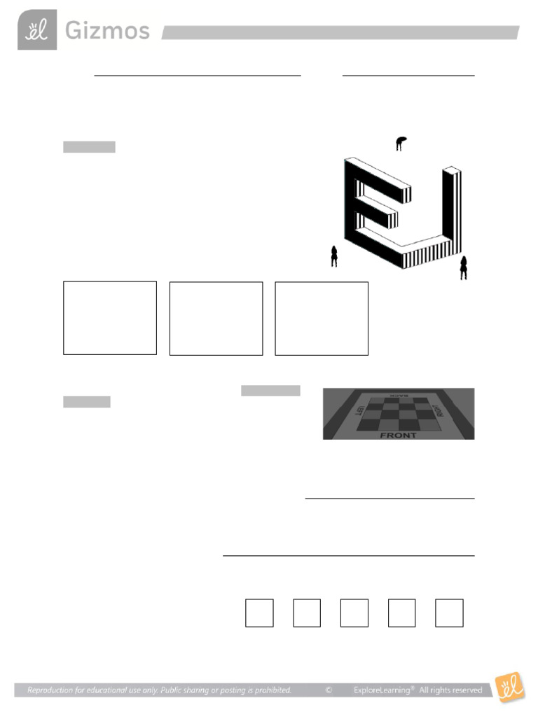 3D and Orthographic Views Exploration | PDF