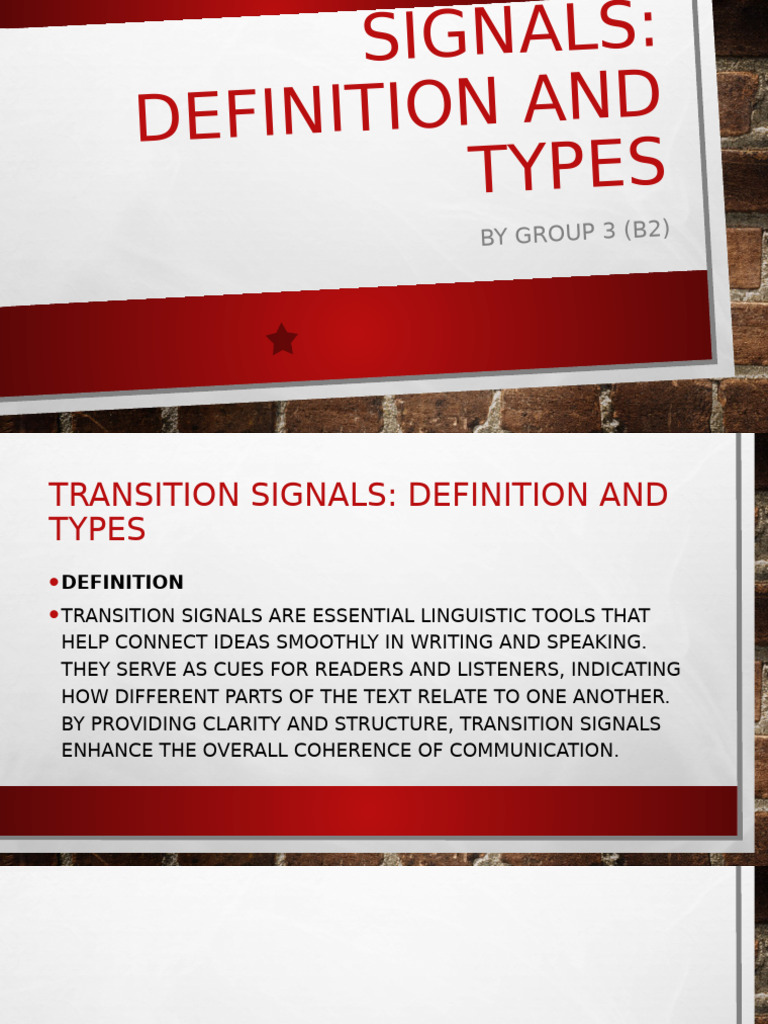 Transition Signals | PDF | Communication | Environmental Social Science