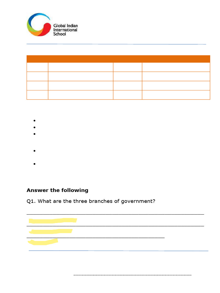 Social Studies Homework for Class 5 | PDF