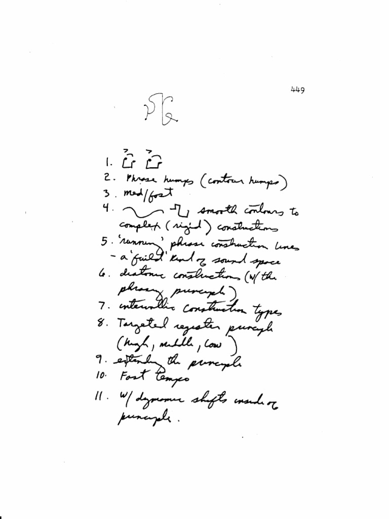 Compostion 118 Braxton Sound Structures | PDF