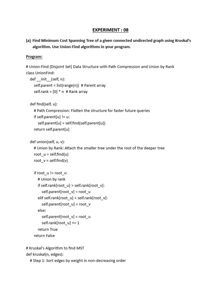 EXPERIMENT 8 daa | PDF | Mathematical Relations | Applied Mathematics EXPERIMENT 8 daa | PDF | Mathematical Relations | Applied Mathematics