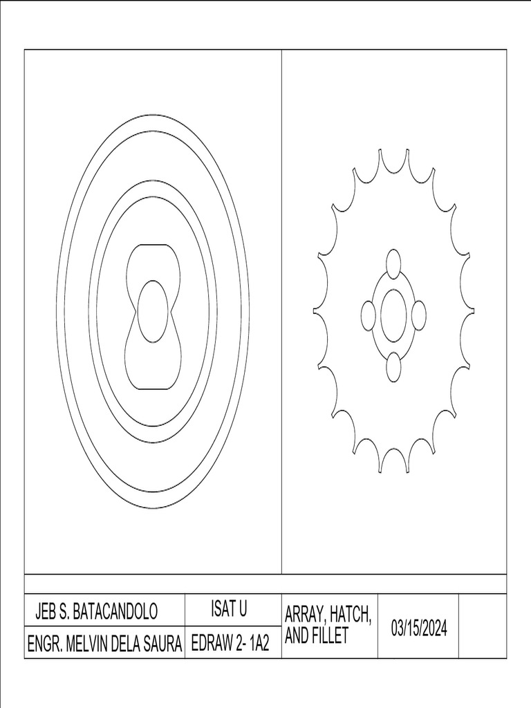 Batacandolo - Array, Hatch, And Fillet | PDF Batacandolo - Array, Hatch, And Fillet | PDF