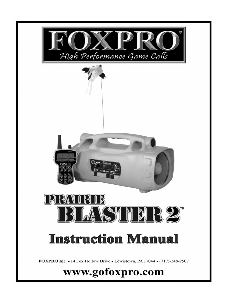 Foxpro Prairie Blaster 2 | PDF | Loudspeaker | Field Effect Transistor