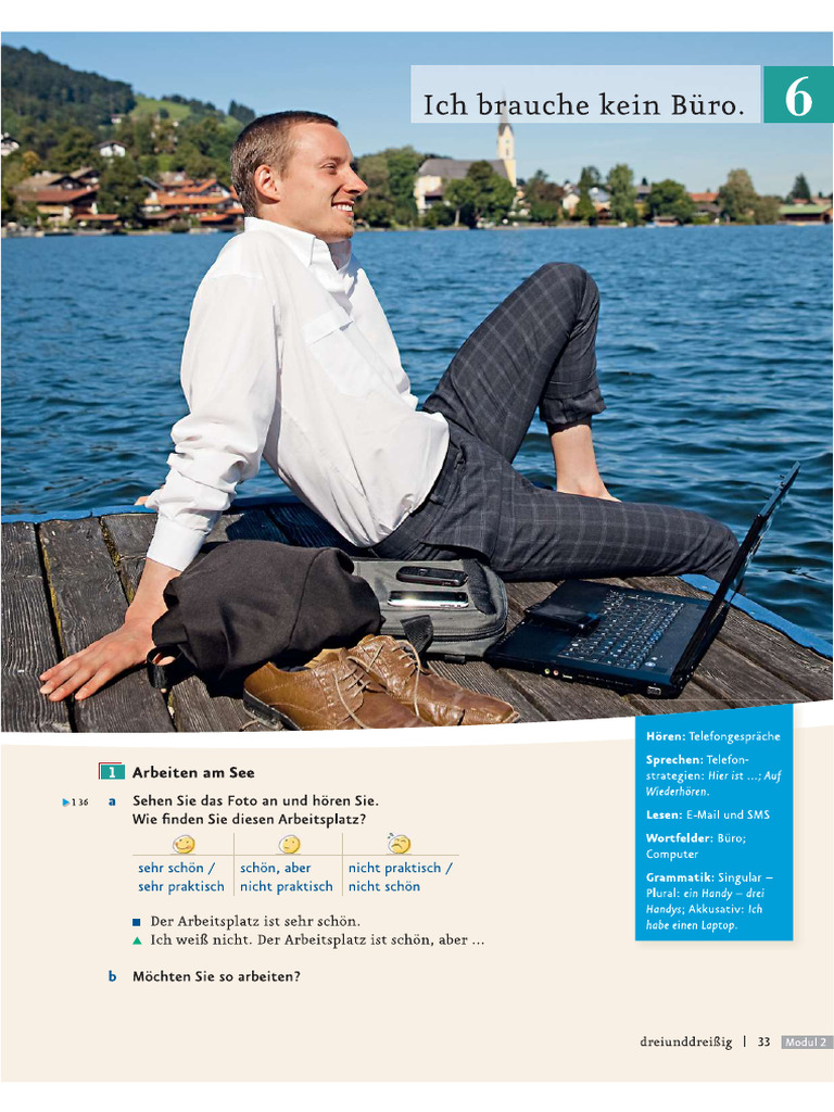 KB - Lektion 6 - Ich Brauche Kein Büro | PDF