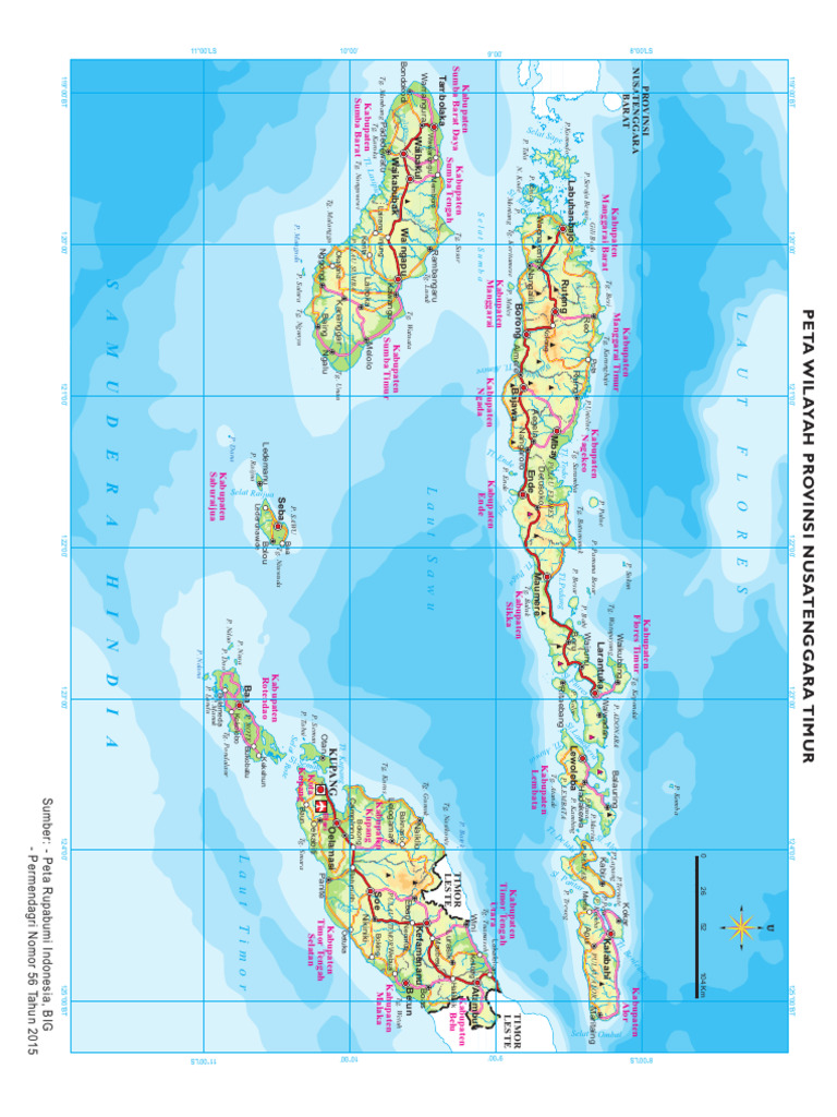 19 Peta Wilayah Prov NTT | PDF