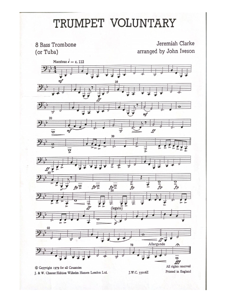 TRUMPET VOLUNTARY | PDF