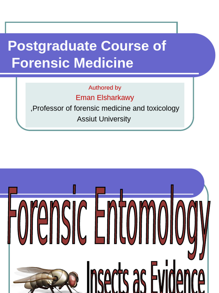 Forensic Entomology e Man | PDF