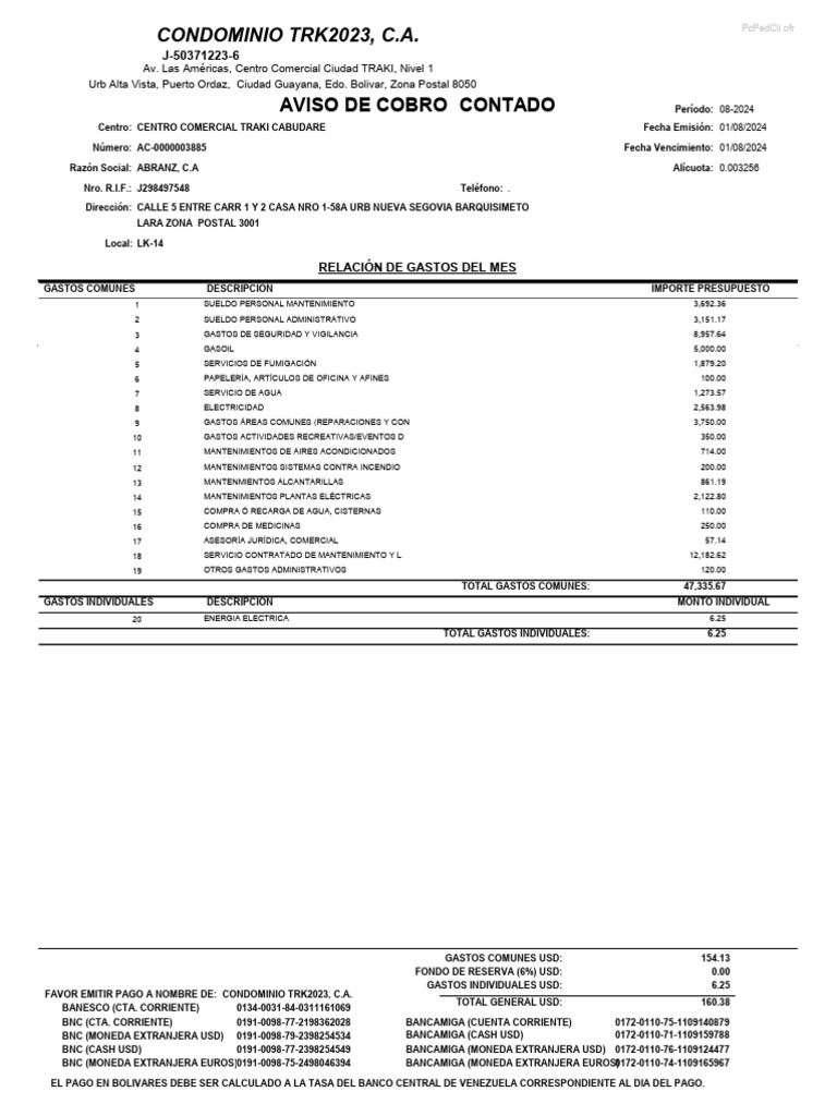 ABRANZ | PDF | Dólar de los Estados Unidos | Economias