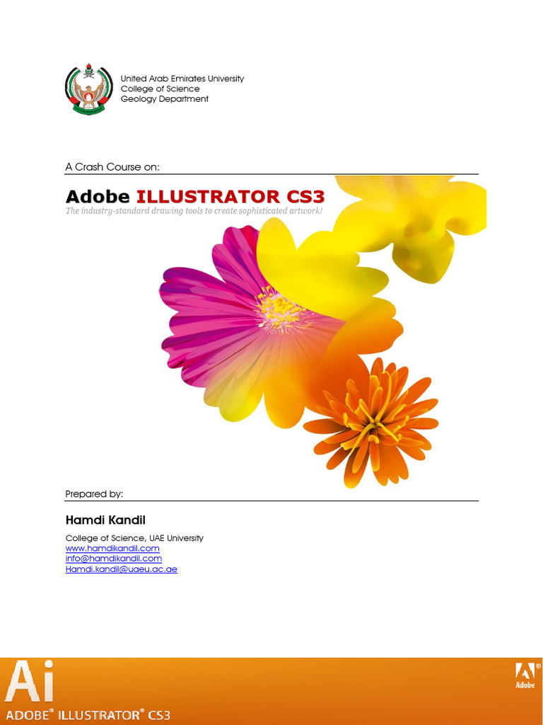 CS3 Illustrator Crash Course Guide | PDF | Adobe Illustrator | Graphic ...
