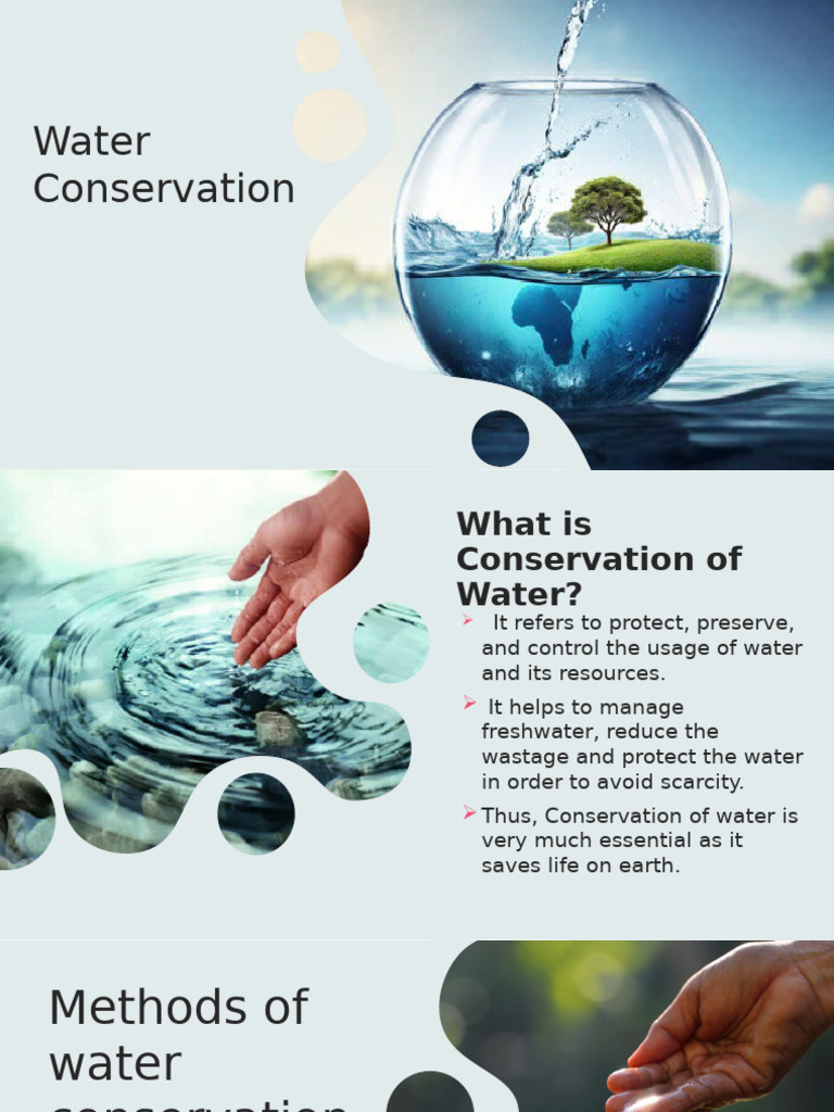 Essential Methods for Water Conservation | PDF
