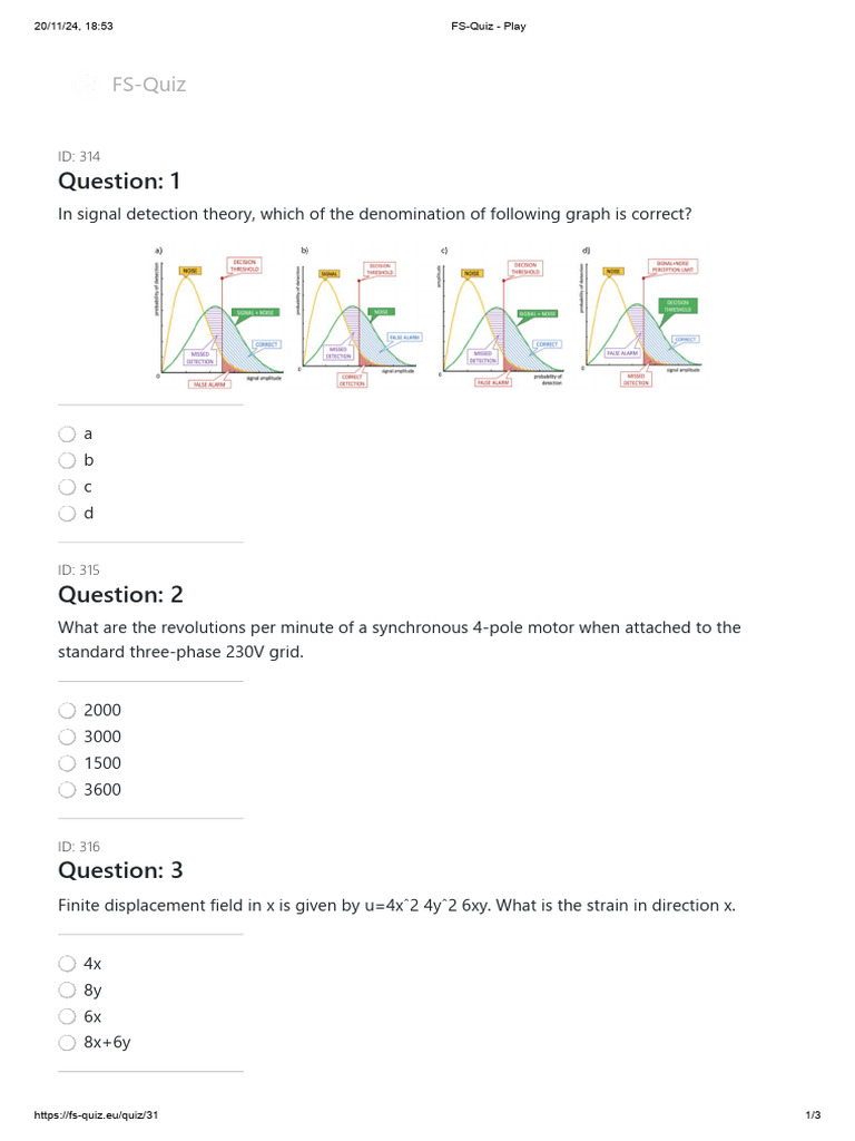 Engineering Quiz Challenge Pdf