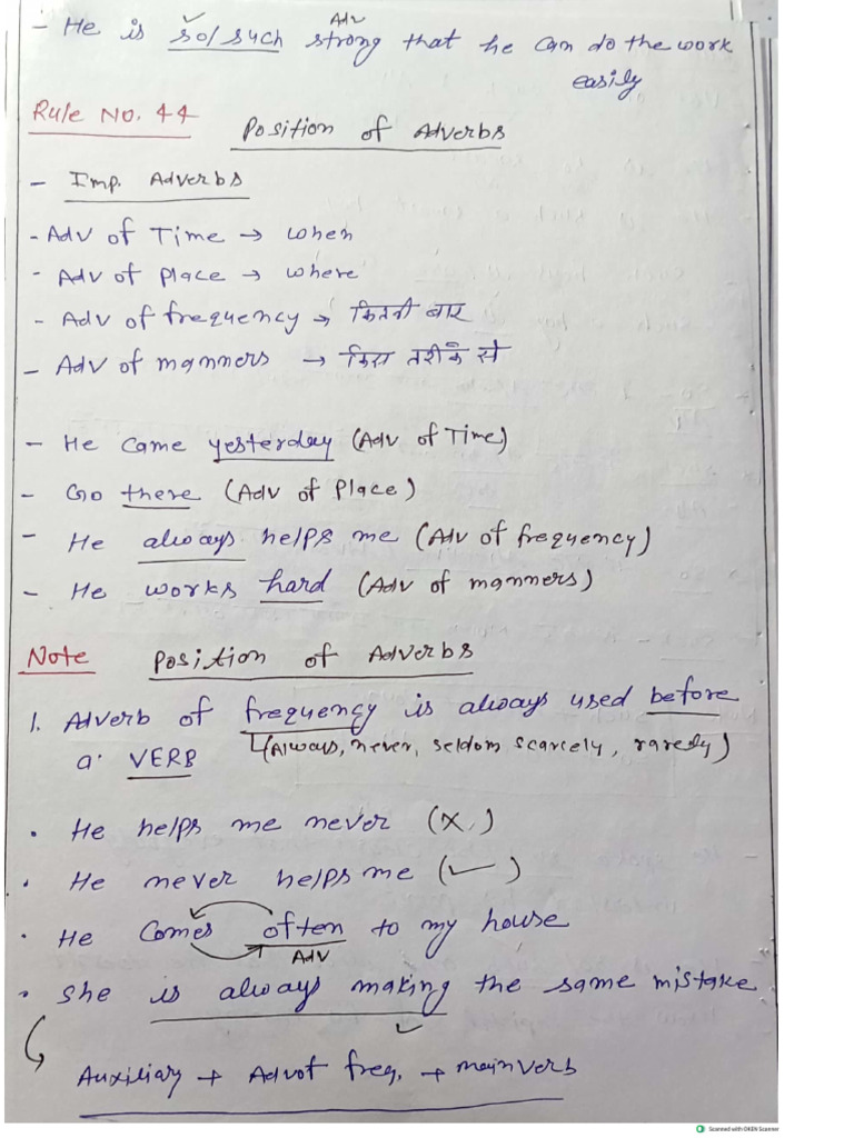 English With Rani Ma'am Part 4 | PDF