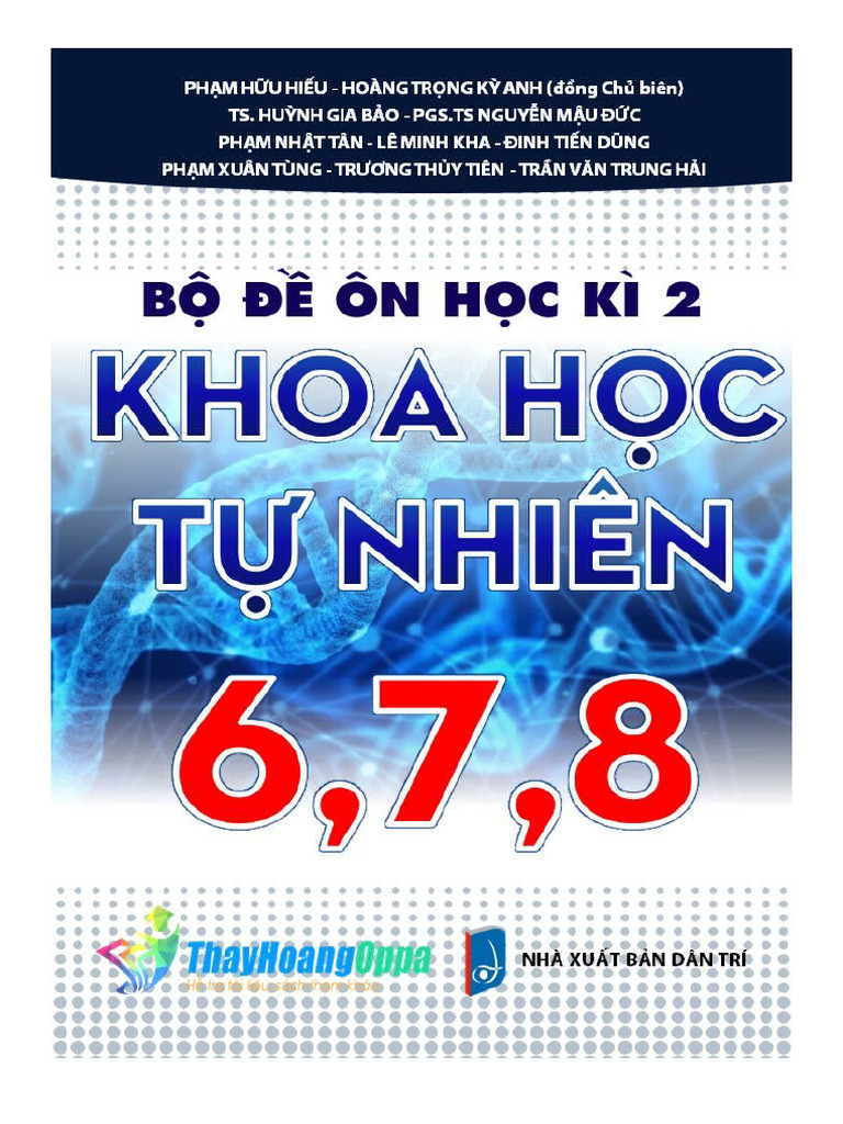(Mới) Bộ 20 đề ôn thi cuối kì 2 KHTN 6 | PDF