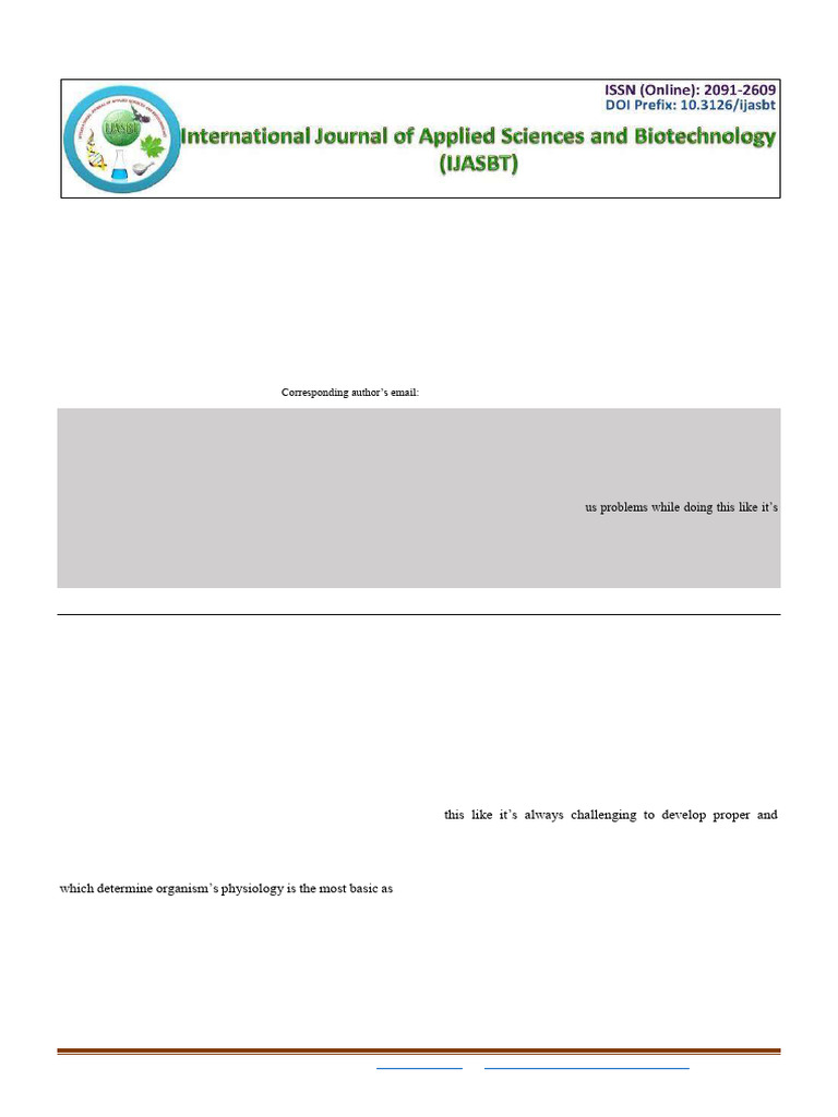 Basics of Bioinformatics in Biological Research | PDF | Bioinformatics | Nucleic Acid Sequence