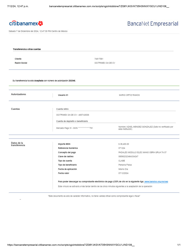 Padales Modulo Elec Mano Obra Grua T4 07122024 | PDF | Informática