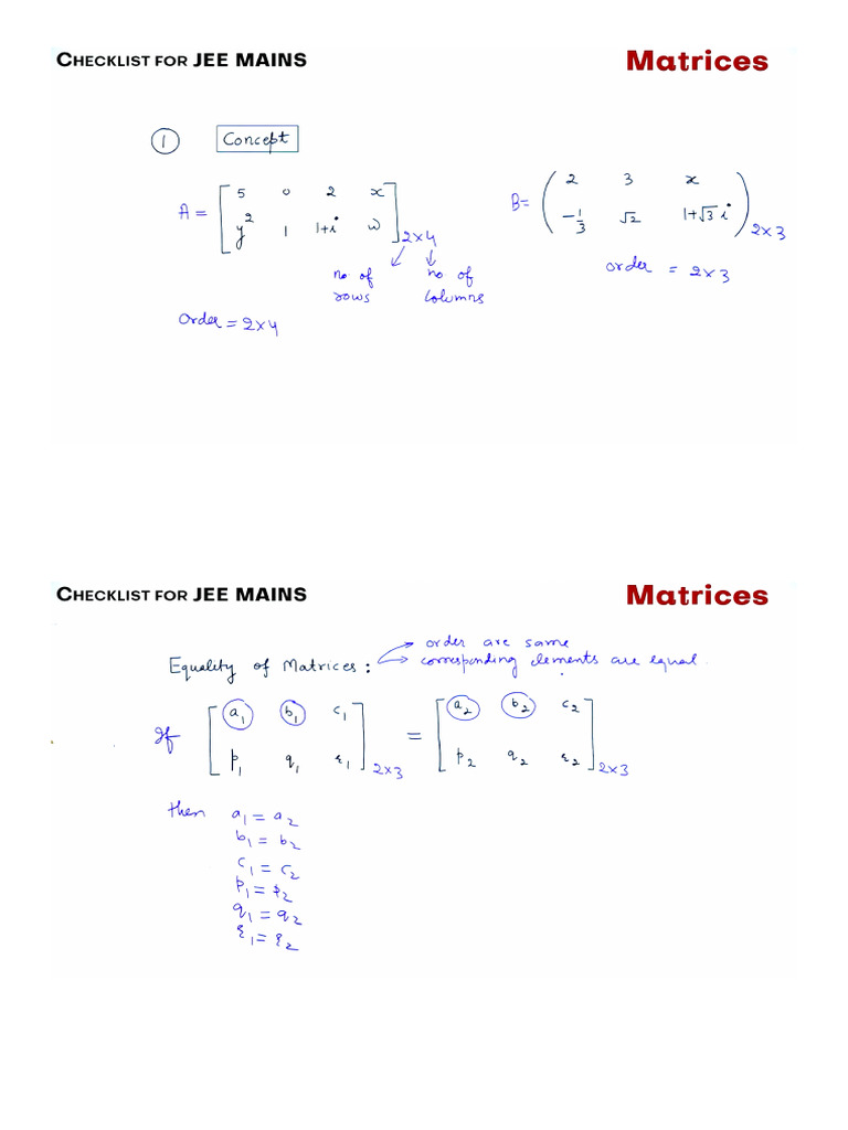 5 Matrices Pub Pdf