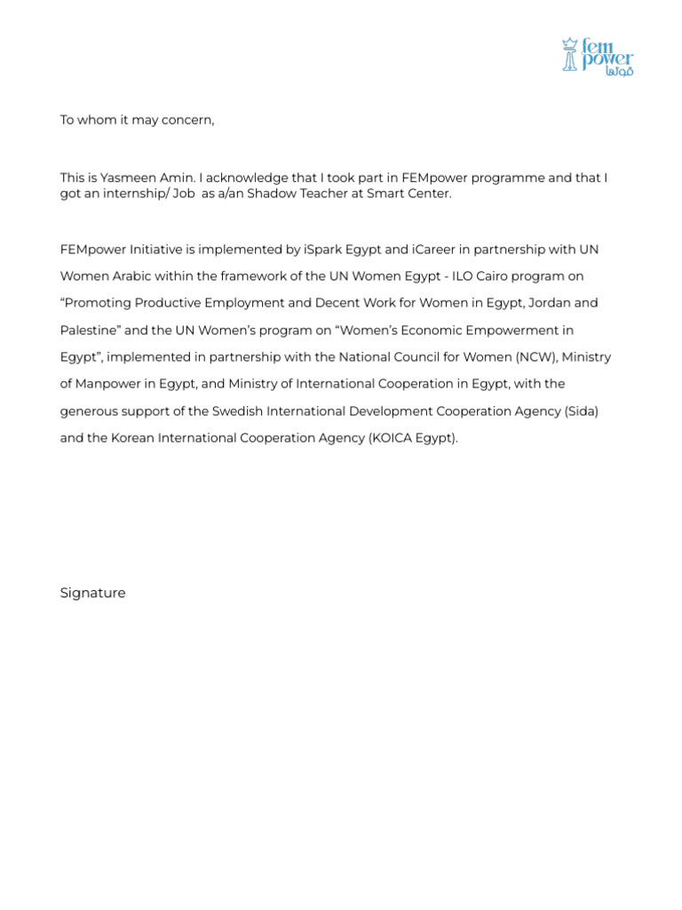 Proof of Employment | PDF
