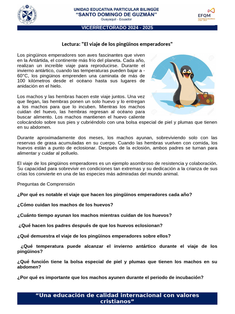 El Viaje de Los Pingüinos Emprendedores | PDF | Pingüino | Aves