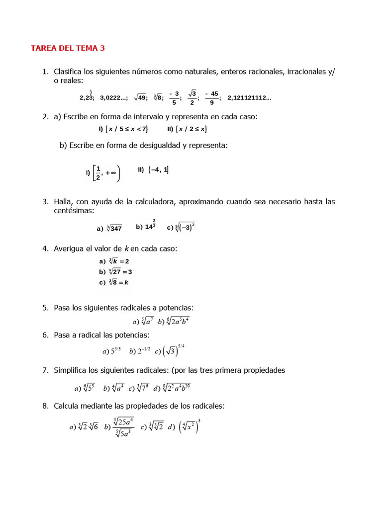 Tarea Del Tema 3 | PDF