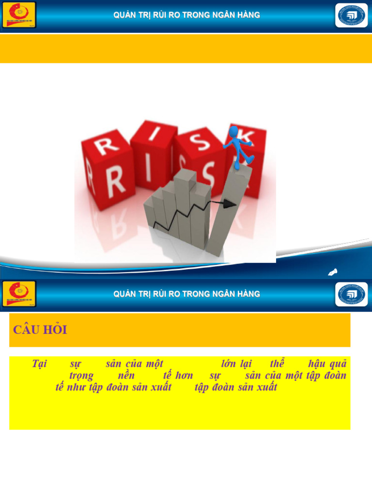 Chương 4 áp dụng quy trình quản lý rủi ro trong NHTM | PDF