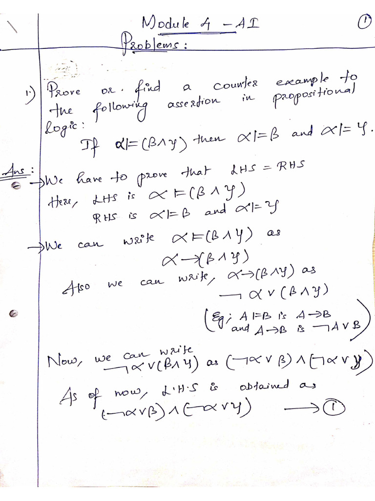 Ai Problems and Solutions | PDF