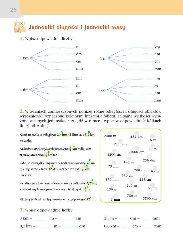 Jednostki Długości I Jednostki Masy | PDF