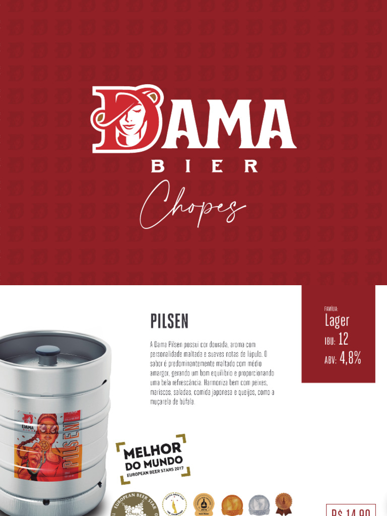 Preços e Tipos de Chopes Disponíveis | PDF | Ale (cerveja) | Bebidas ...