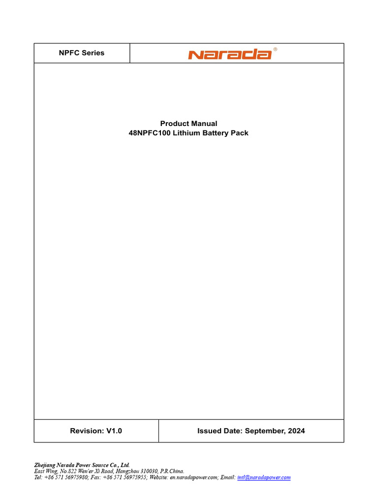 Narada Pdf Power Supply Electrical Wiring