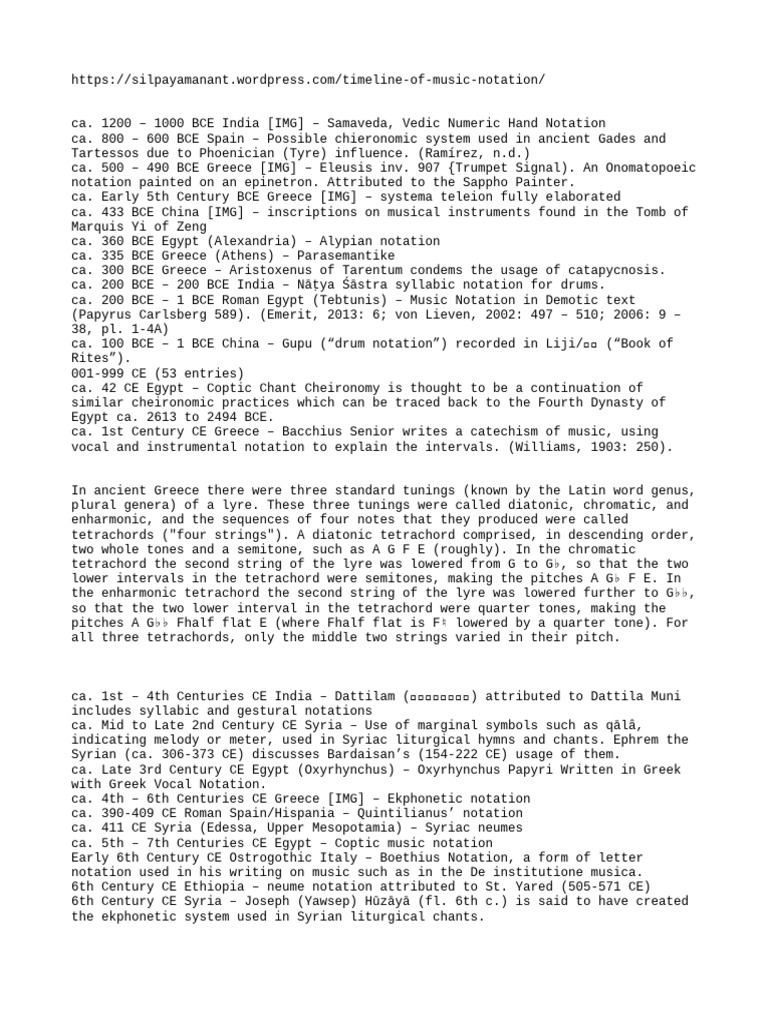 Old Music Notation History | PDF | Musical Notation | Musicology