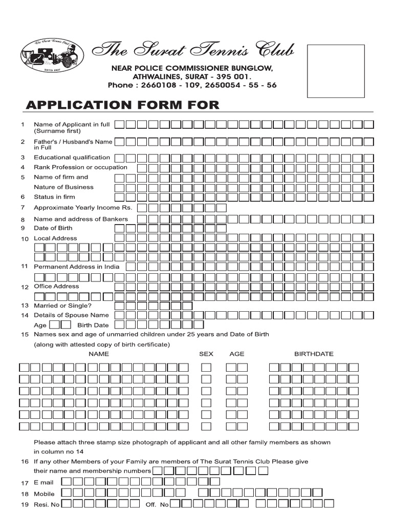 Membership Form | PDF
