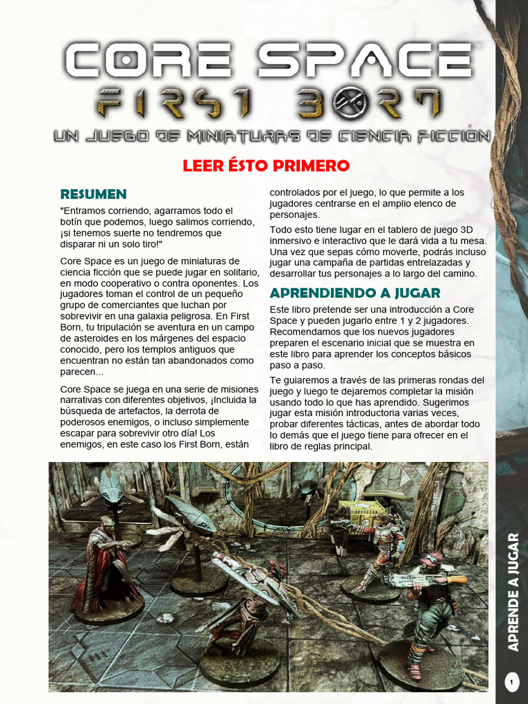 First Born Aprende a Jugar | PDF