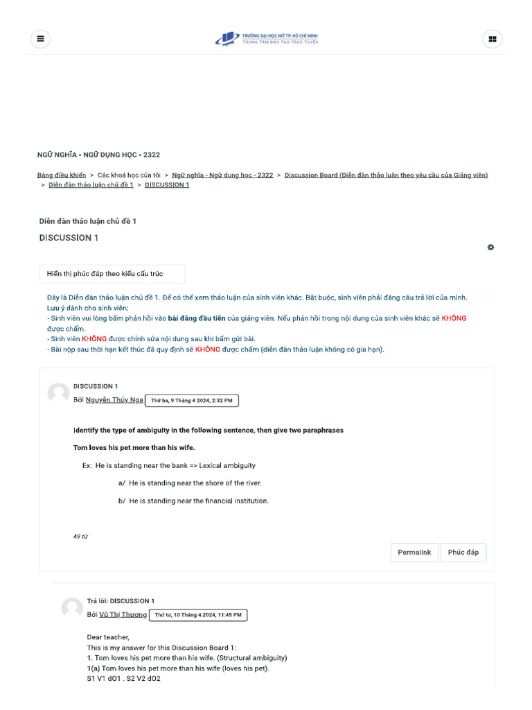 Discussion 1 | PDF