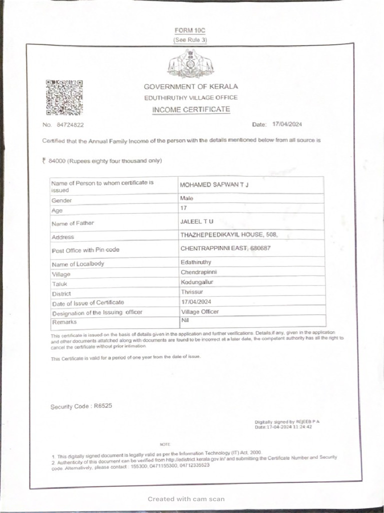 Created With Cam Scan | PDF