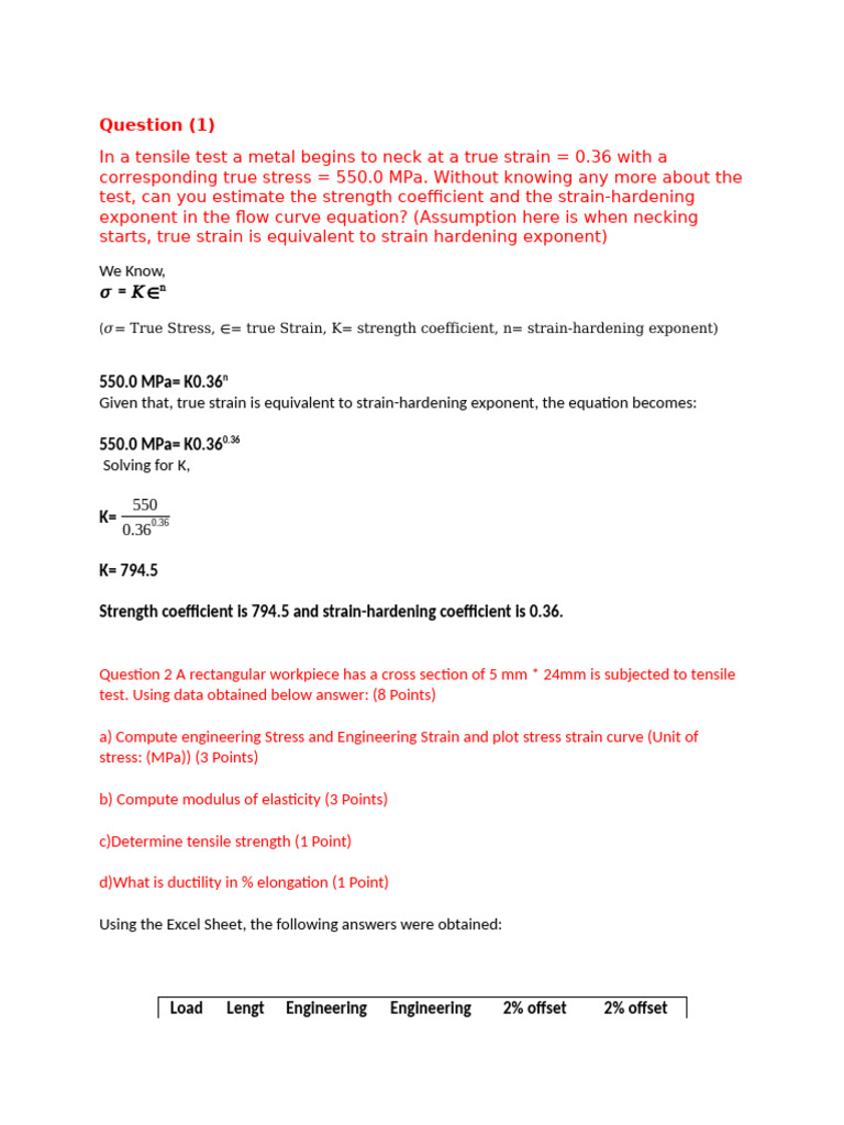 Assignment1 Adhikas3 | PDF | Deformation (Engineering) | Strength Of Materials