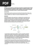 Molar Mass of Blue Dye #1 in Gatorade | PDF | Molar Concentration ...