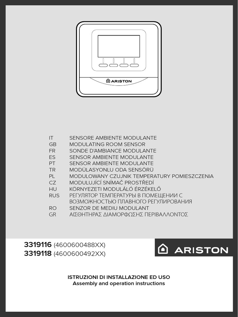Ariston Cube Wired | PDF