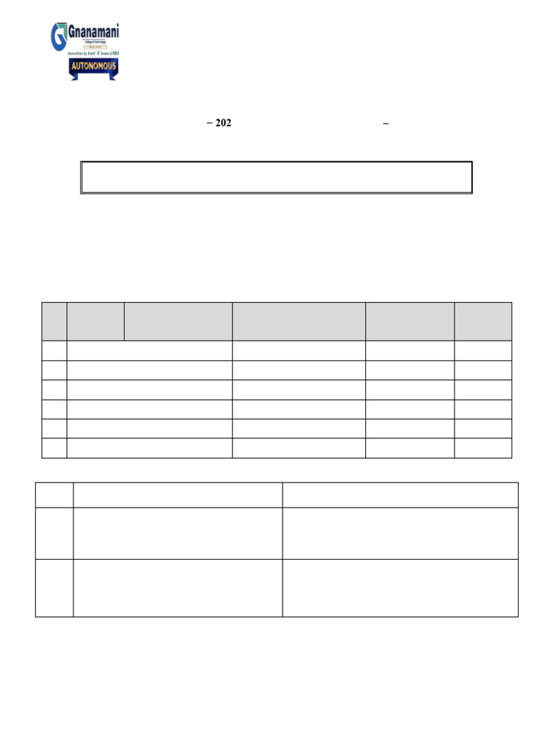 No Due Form for Hall Ticket Issuance | PDF