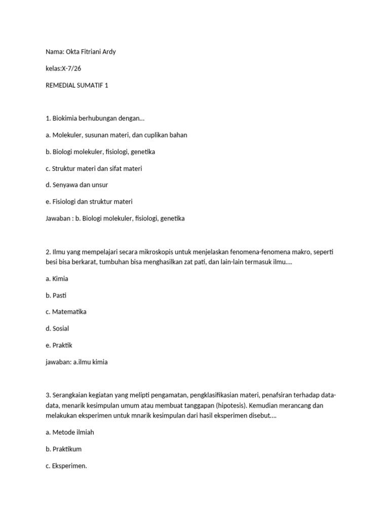 Remedial sumatif 1_Okta Fitriani Ardy -WPS Office | PDF