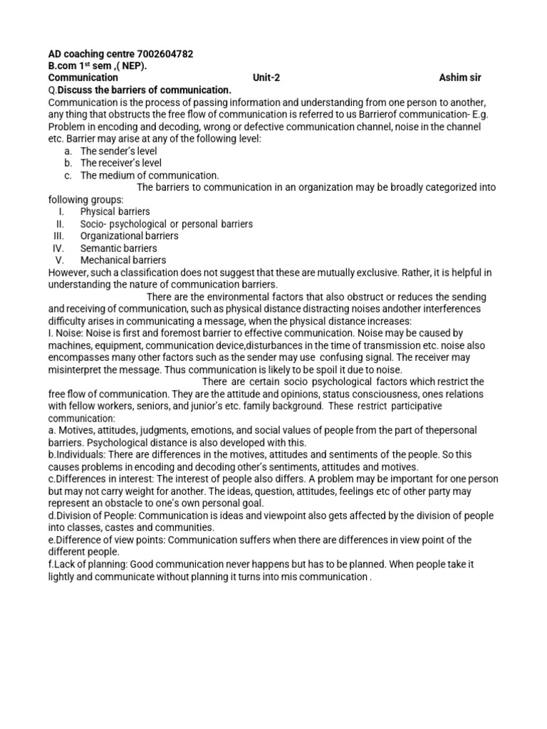 communication | PDF | Communication | Information