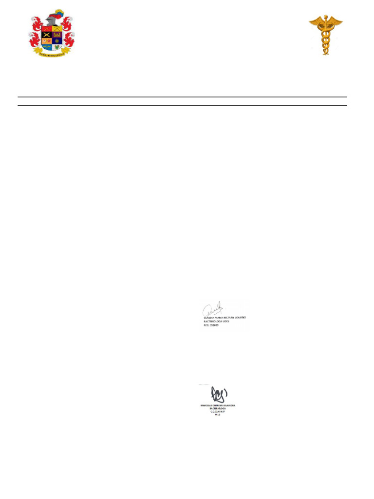 Resultado Exsamen | PDF | Medicina | Especialidades Medicas