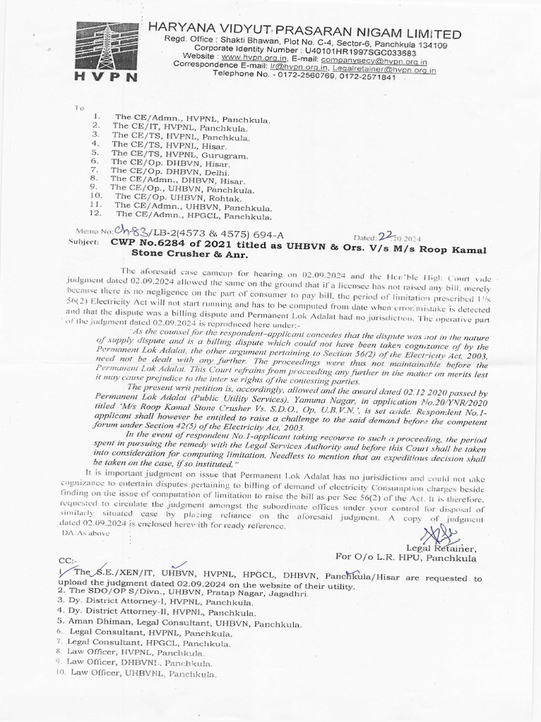 28 CWP 6284 2021 | PDF