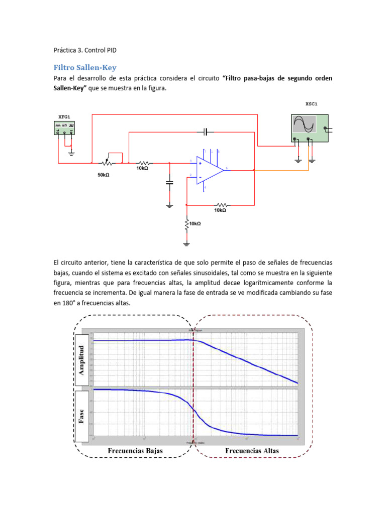 Práctica 3 PID | PDF | Evaluación | Filtro electronico