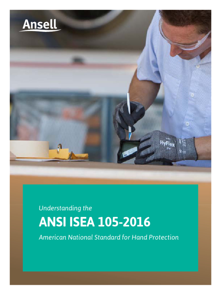 ANSI ISEA 105-2016 Hand Protection Standard | PDF | Personal Protective ...
