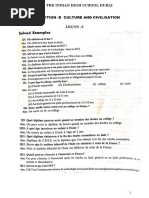 CBSE Class 10 French Syllabus 2025-26 | PDF | Pronoun | Question