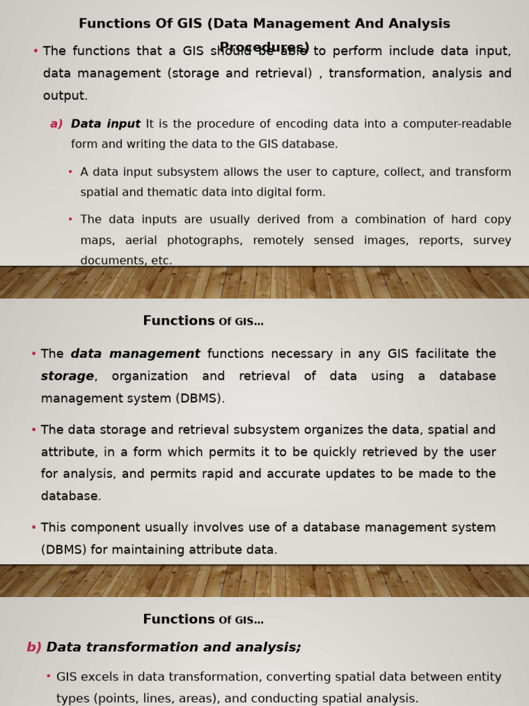 Gis Notes Pdf Geographic Information System Databases