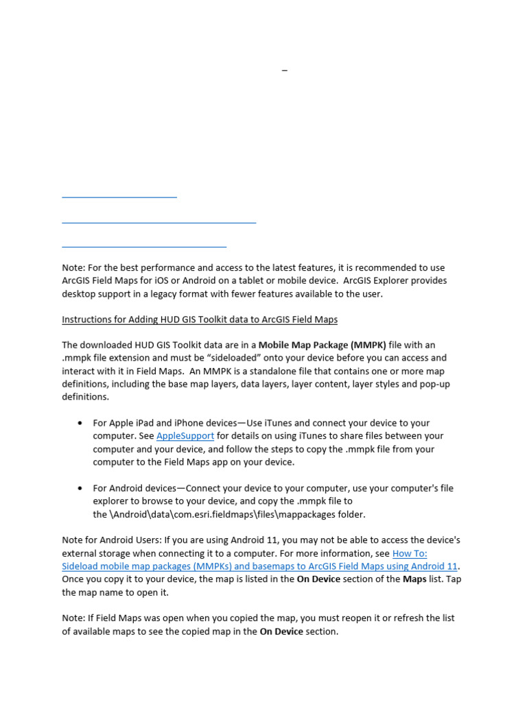 Quick Start Guide For HUD CoC GIS Toolkit | PDF