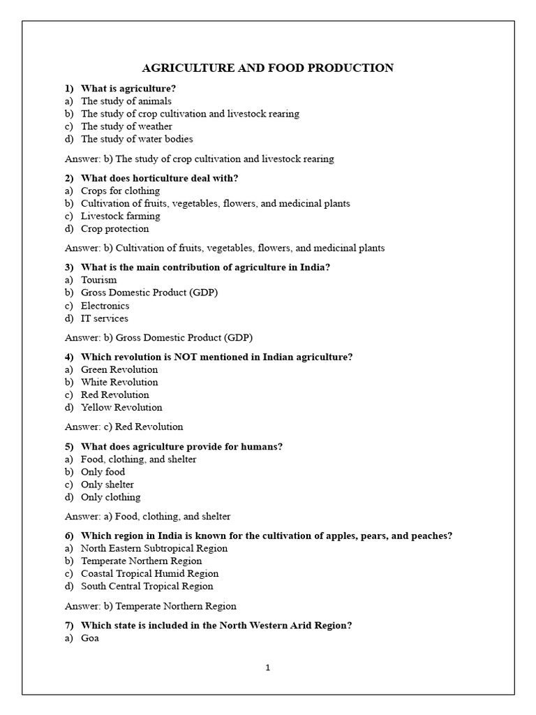 Agriculture and Food Production 9th | PDF | Agriculture | Organic Farming