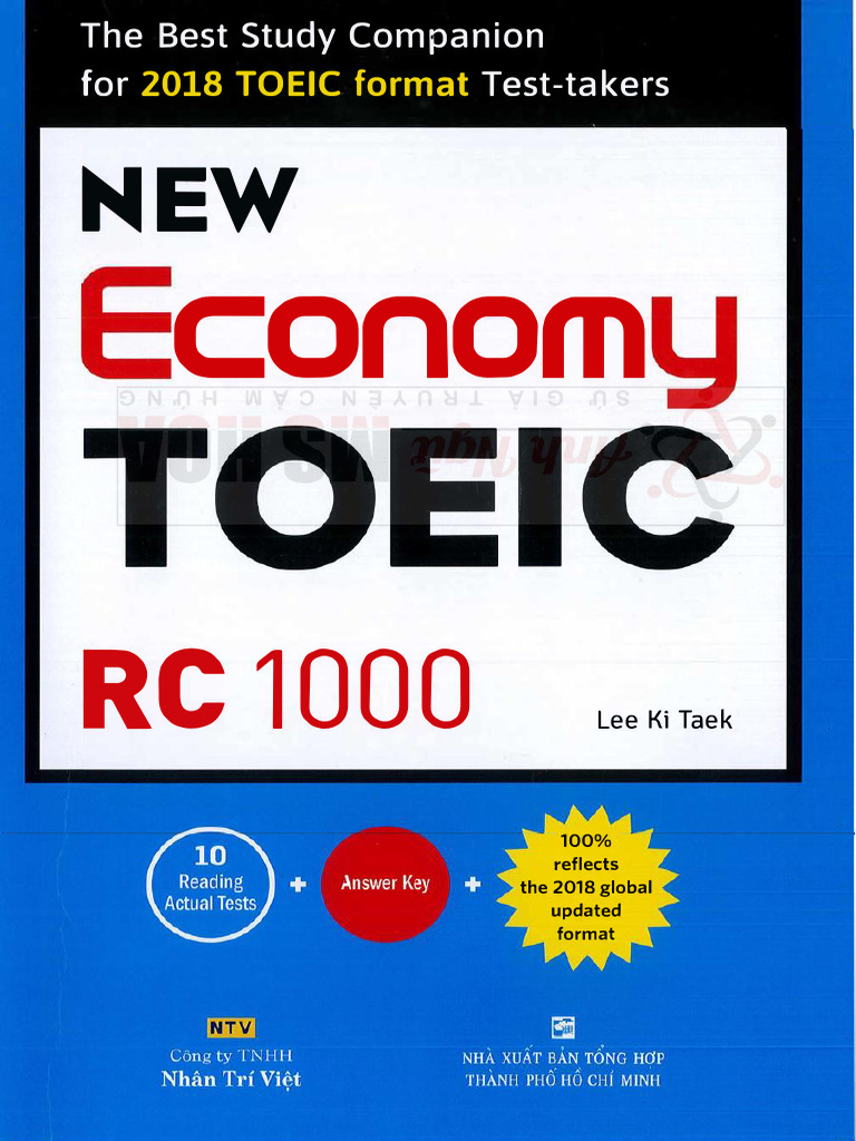 Pdfcoffee.com New Economy Toeic Rc 1000 PDF Free | PDF