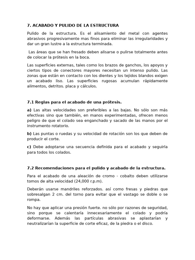 Tallado y Pulido de Una Estructura Metálica | PDF | Abrasivo | Materiales